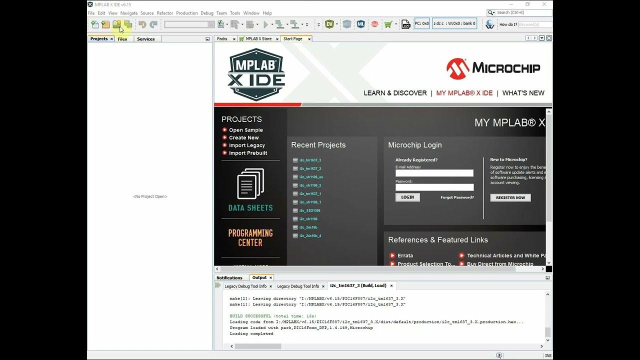 PIC16F887 TM1637 Six Digits 7 Segment Display Example Using XC8 - YouTube