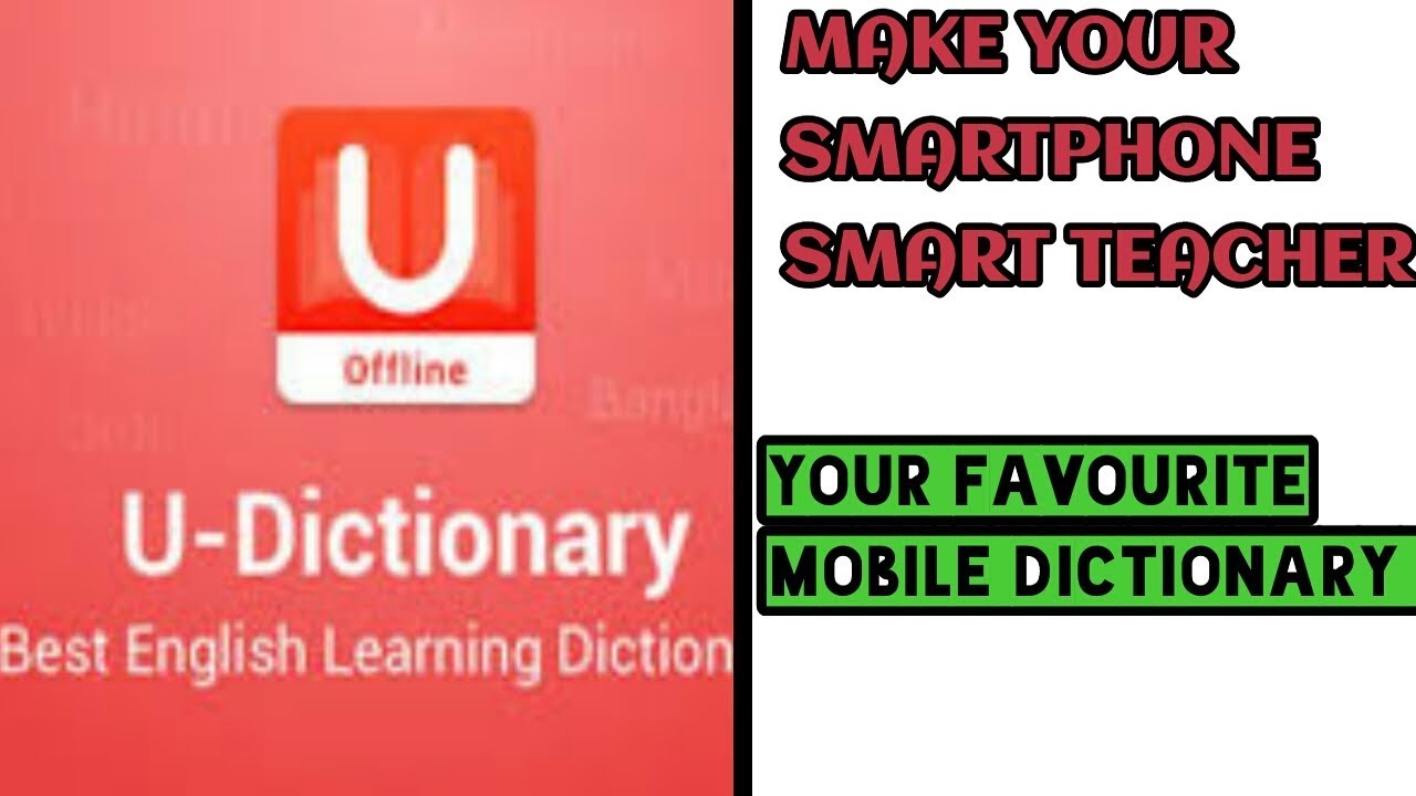 Make Your SmartPhone Smart Teacher | Your Favourite Mobile Dictionary ...