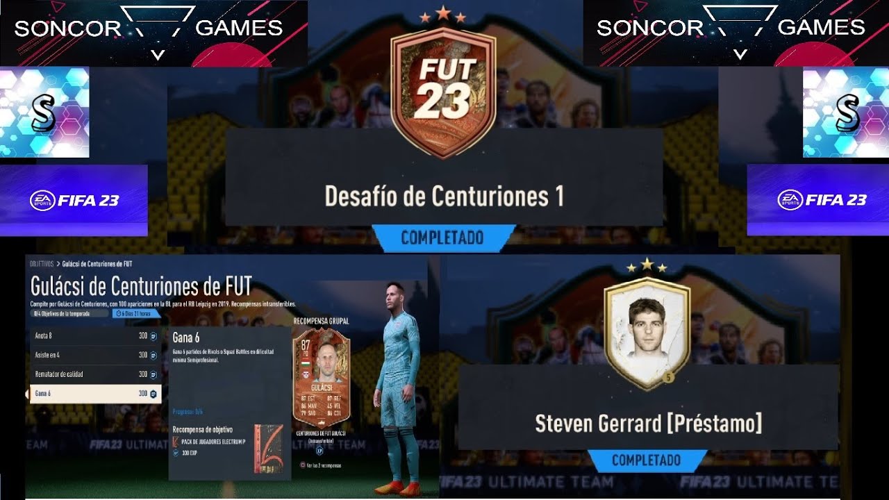 FIFA 23 DESAFIO DE CENTURIONES 1 - GULACSI REGALADISIMO - STEVEN ...