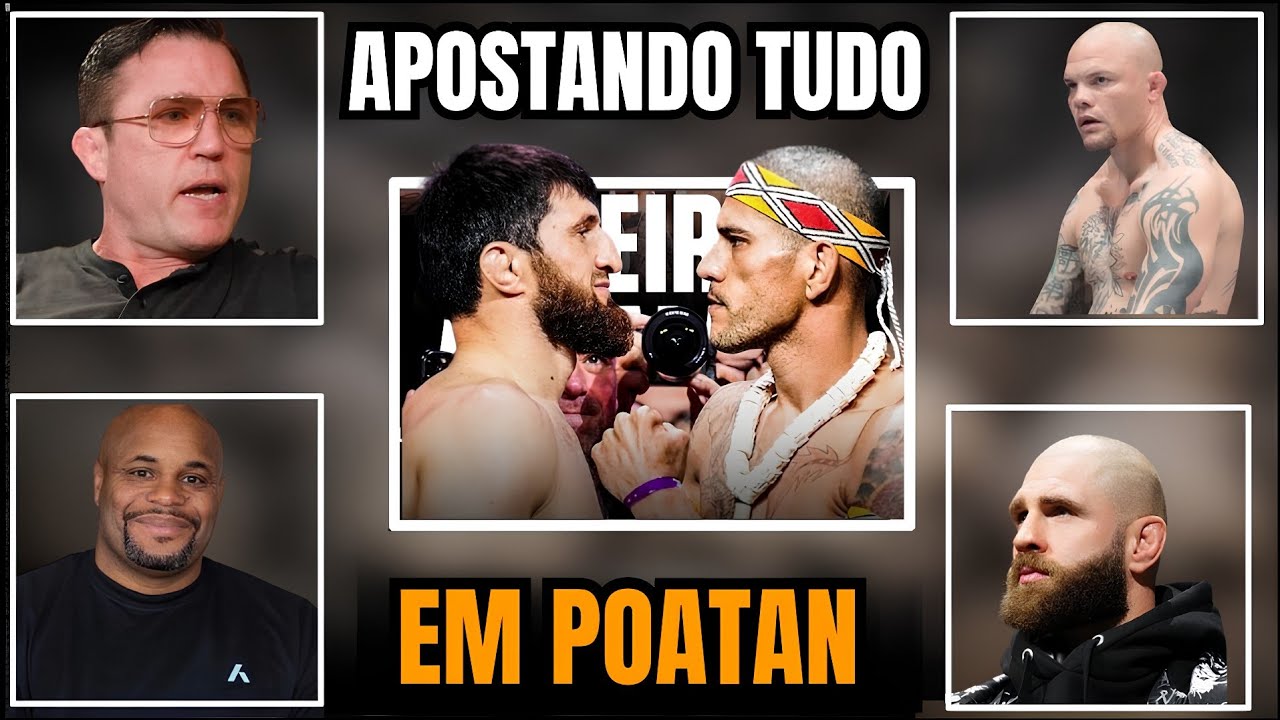 Poatan vai destruir Ankalaev? Veja o que dizem as lendas do UFC! - YouTube
