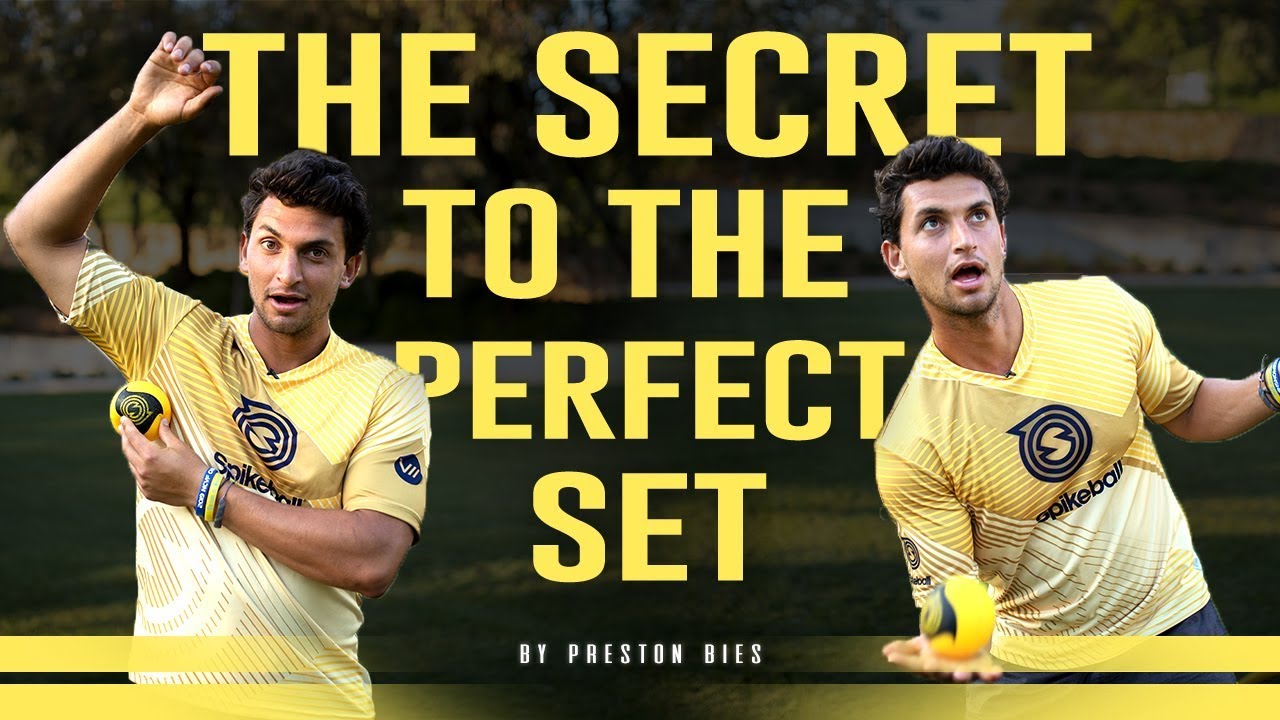 HOW TO ROUNDNET: The Perfect Underhand Set - YouTube