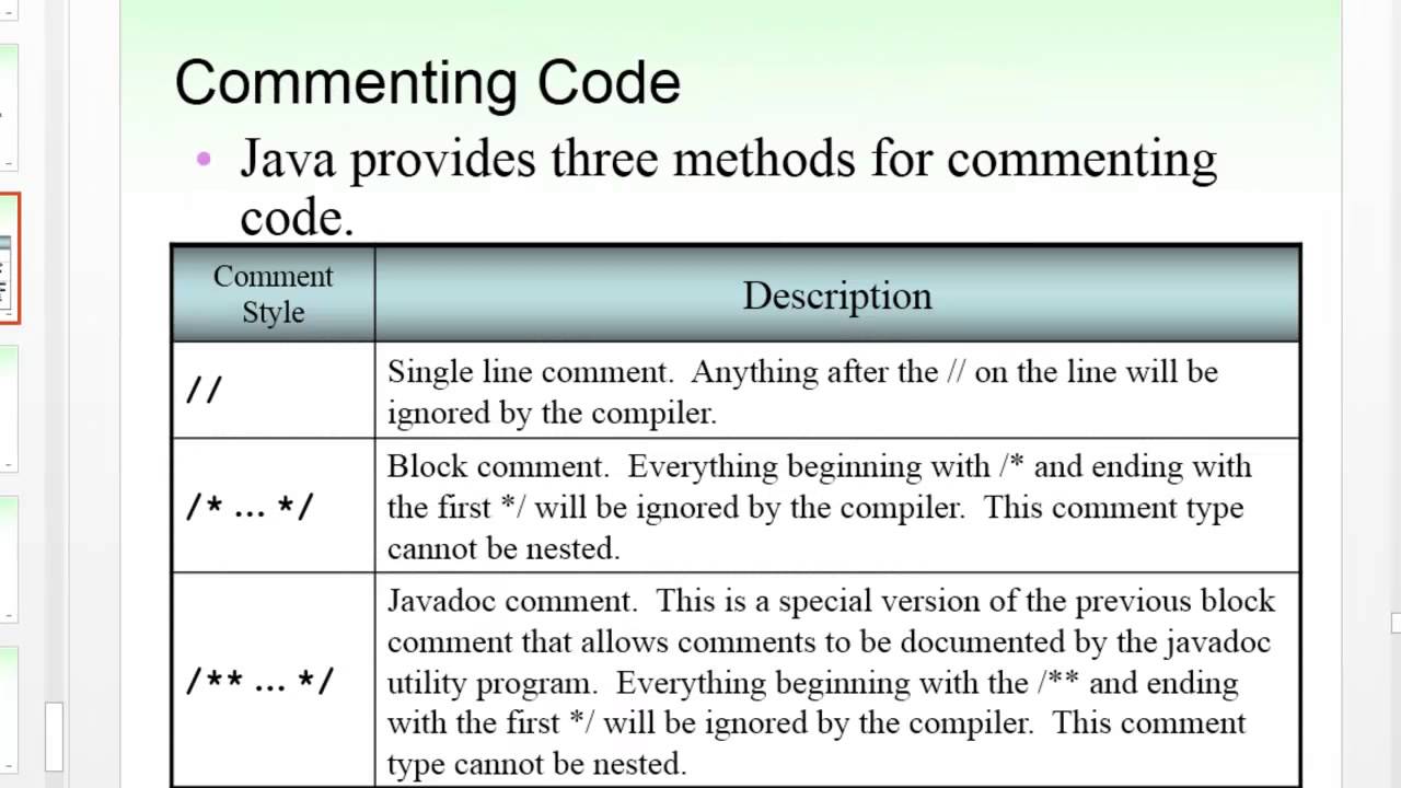 Cis 1500 Winter 2014 Java I Lecture 4 Youtube