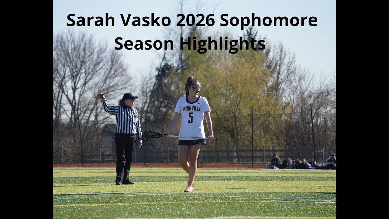 Sarah Vasko Sophomore Season Highlights - YouTube