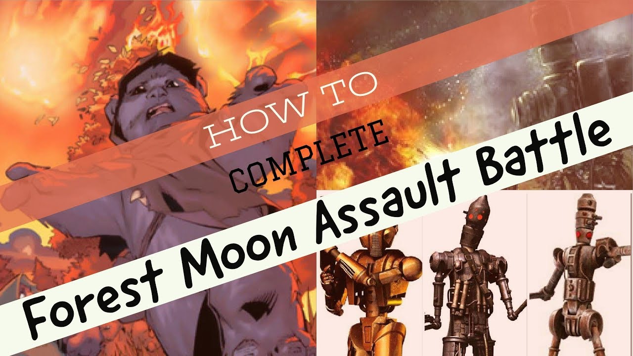 How to Complete Forest Moon Assault Battle Bonus Tier - YouTube