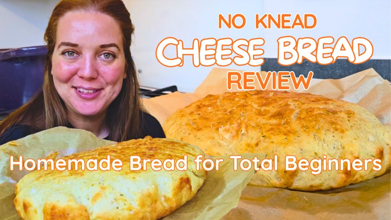 Easiest No-Knead Cheese Bread for Beginners 🍞 Soft, Cheesy & Foolproof ...