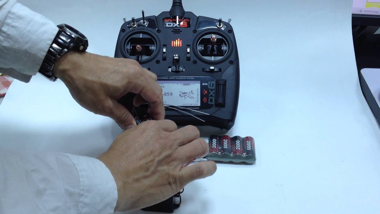 S603 DSMX 6CH Receiver - YouTube