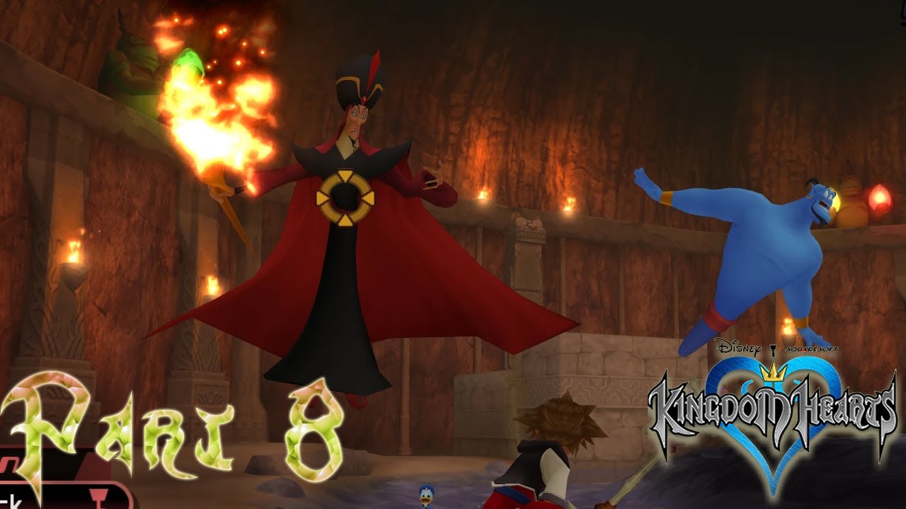 SORA AND THE MAGIC LAMP!!! - Kingdom Hearts PS2 part 8 - YouTube