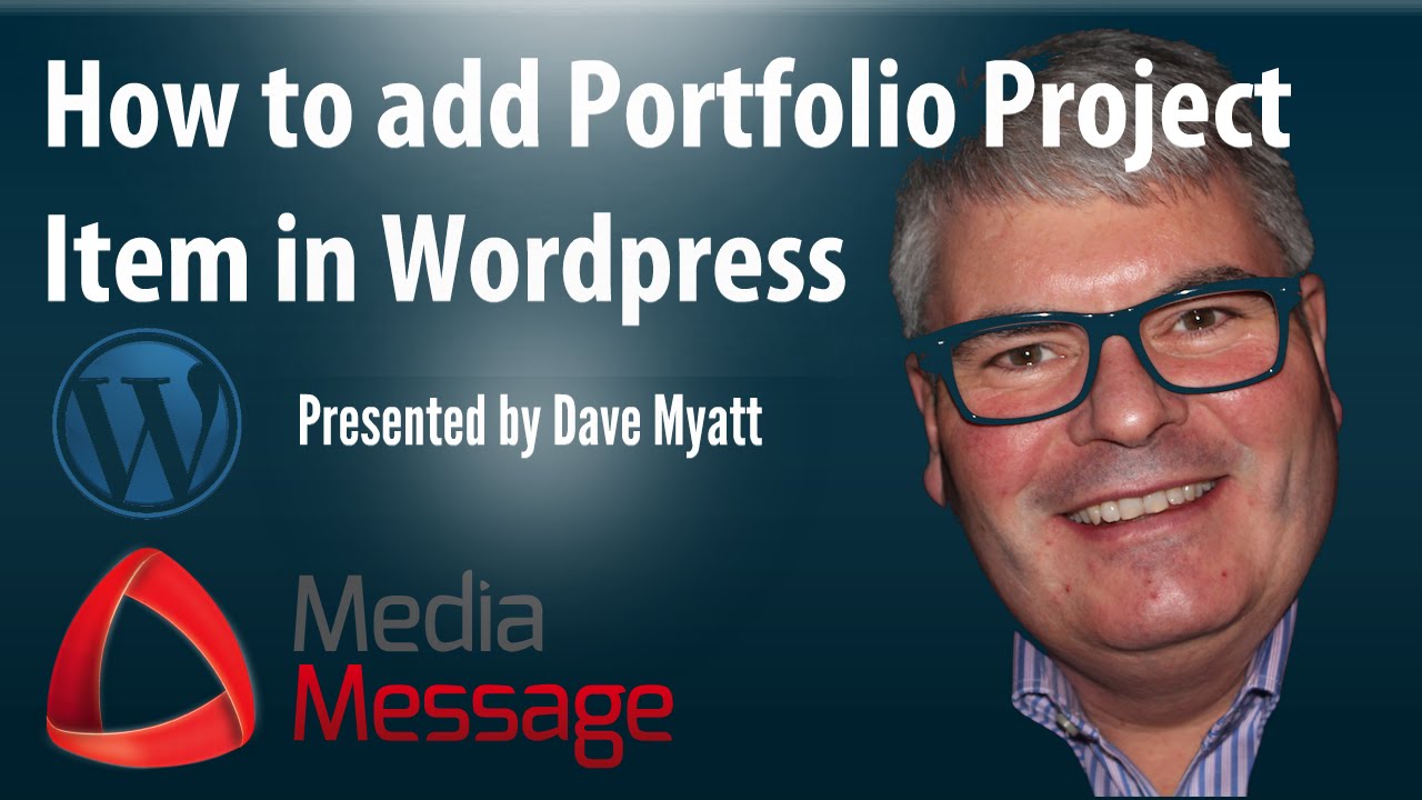 How to add Portfolio Project Item in Wordpress - YouTube