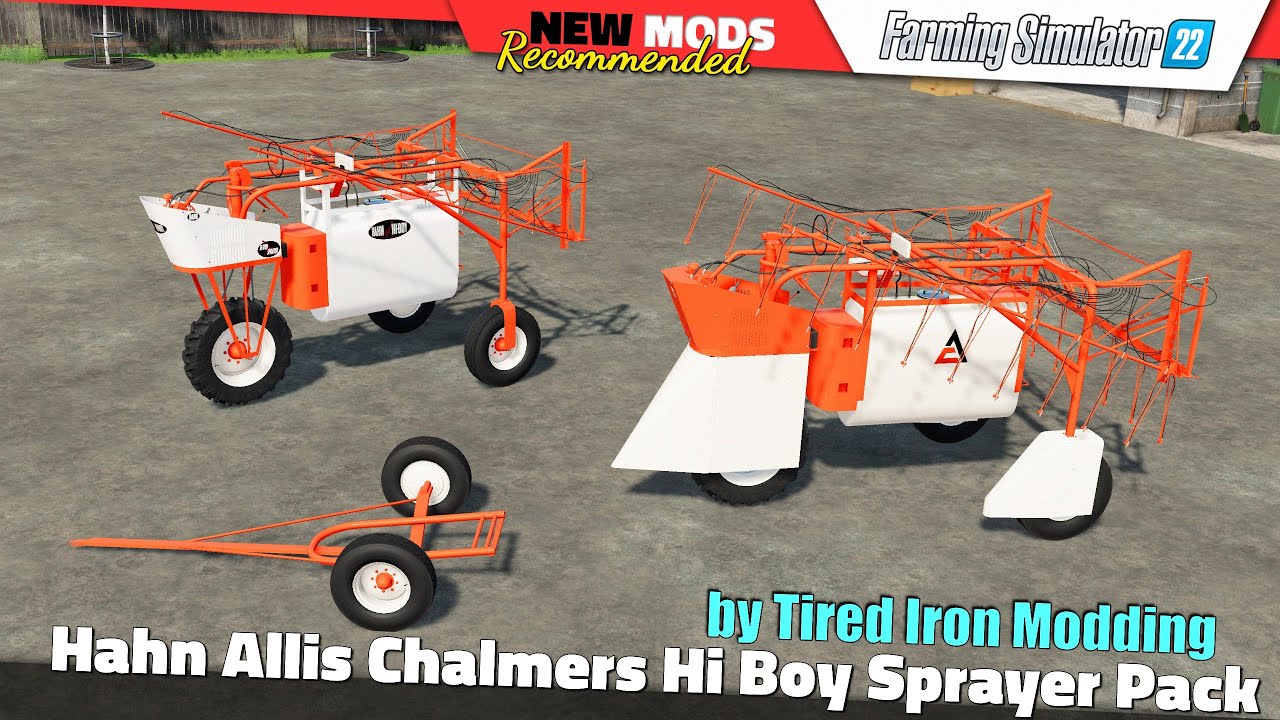 FS22 | Hahn Allis Chalmers Hi Boy Sprayer Pack - Farming Simulator 22 ...