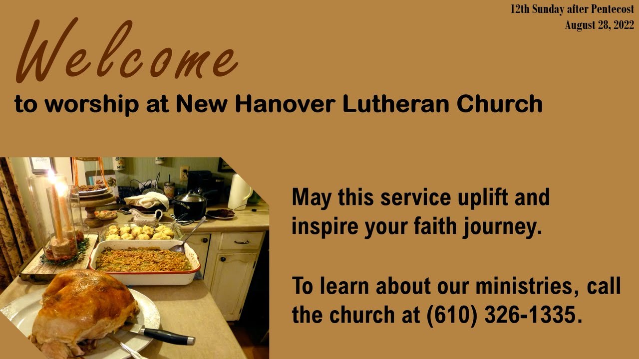 “Invite the poor, the crippled, the lame, and the blind.” - YouTube