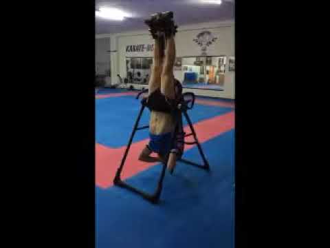 Inverted Sit-ups - YouTube