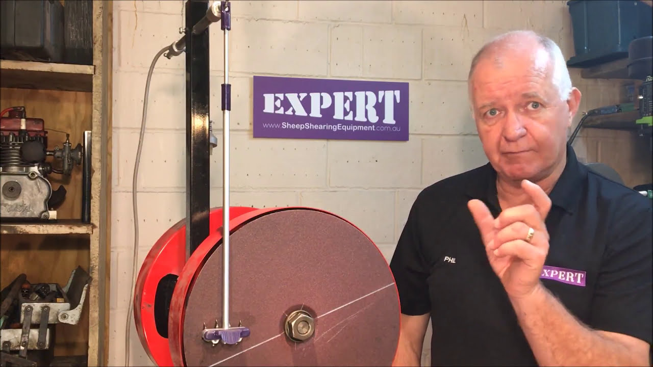 Sheep Shearing Equipment Grinder and EXPERT Pendulum adjustment for ...