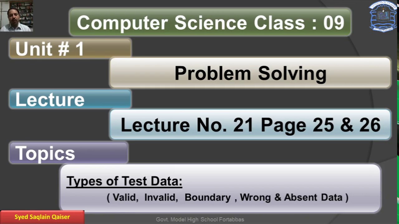Types Of Test Data YouTube Types Of Test Data YouTube