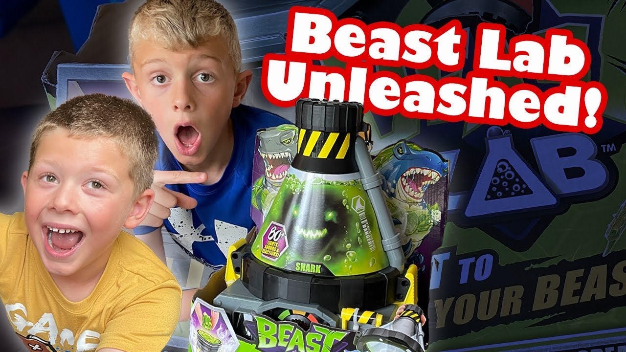 Beast Lab Unleashed! Shark Beast Creator by Moose Toys - YouTube