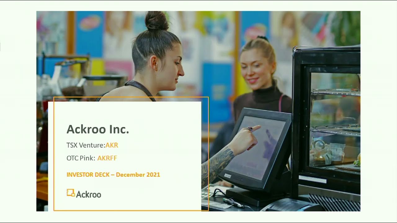 Ackroo Inc. (TSX-V: AKR) Webcast (December 2021) | SNN Network - YouTube