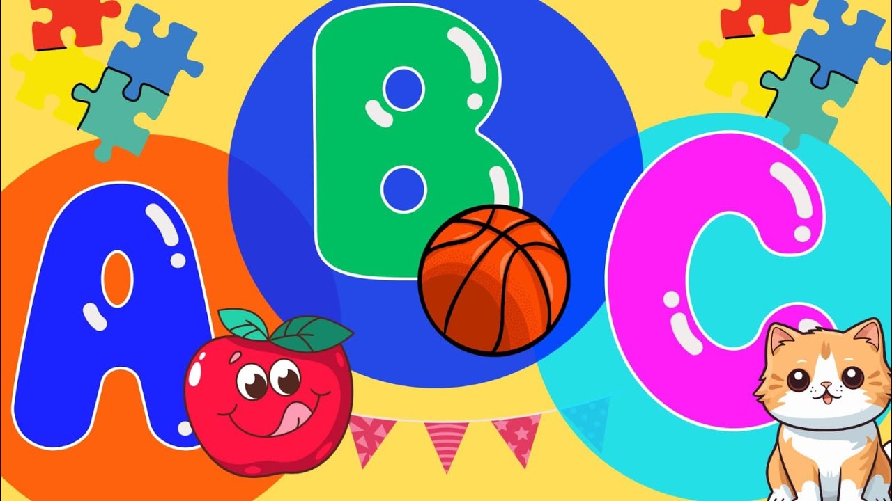 LEARN ABC ALPHABET FOR CHILD/A FOR APPLE/ABCD FOR KIDS/ABCD ALPHABETS ...