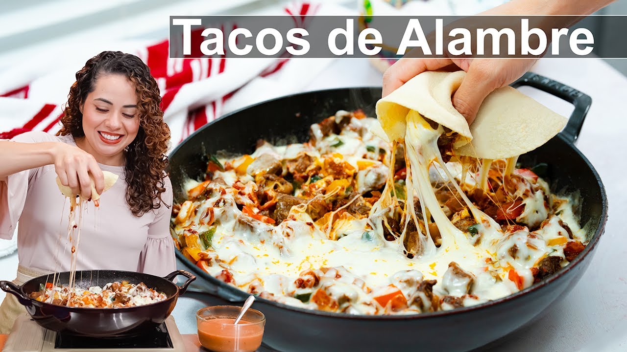 Traditional Tacos De Alambre: A Mexican Favorite - YouTube