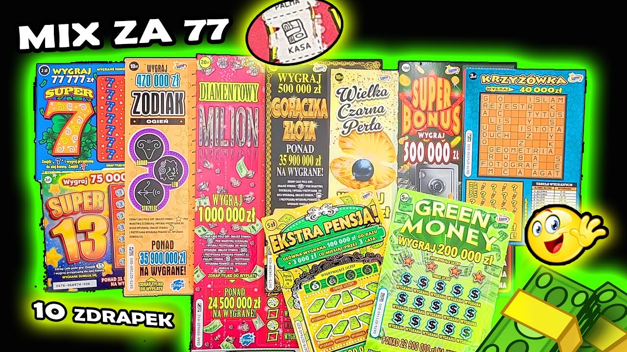 #162 @Zdrapki Lotto 😱🤑 mix za 77zł 🤑😉 zdrapki #zdrapki 2023 - YouTube