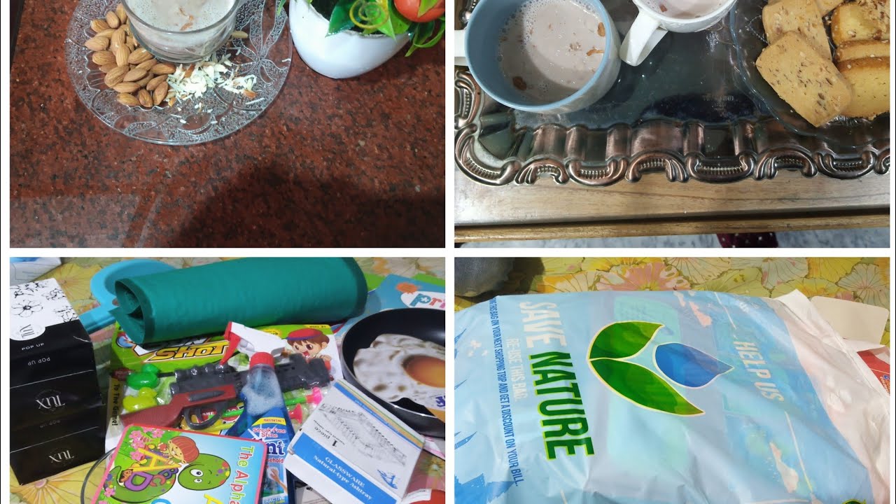 Thori si shopping aur green tea recipe - YouTube