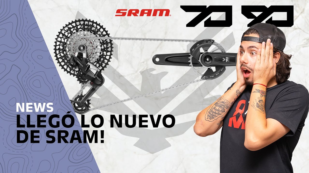 CONOCE LA TRANSMISION SRAM 70 Y 90 - YouTube