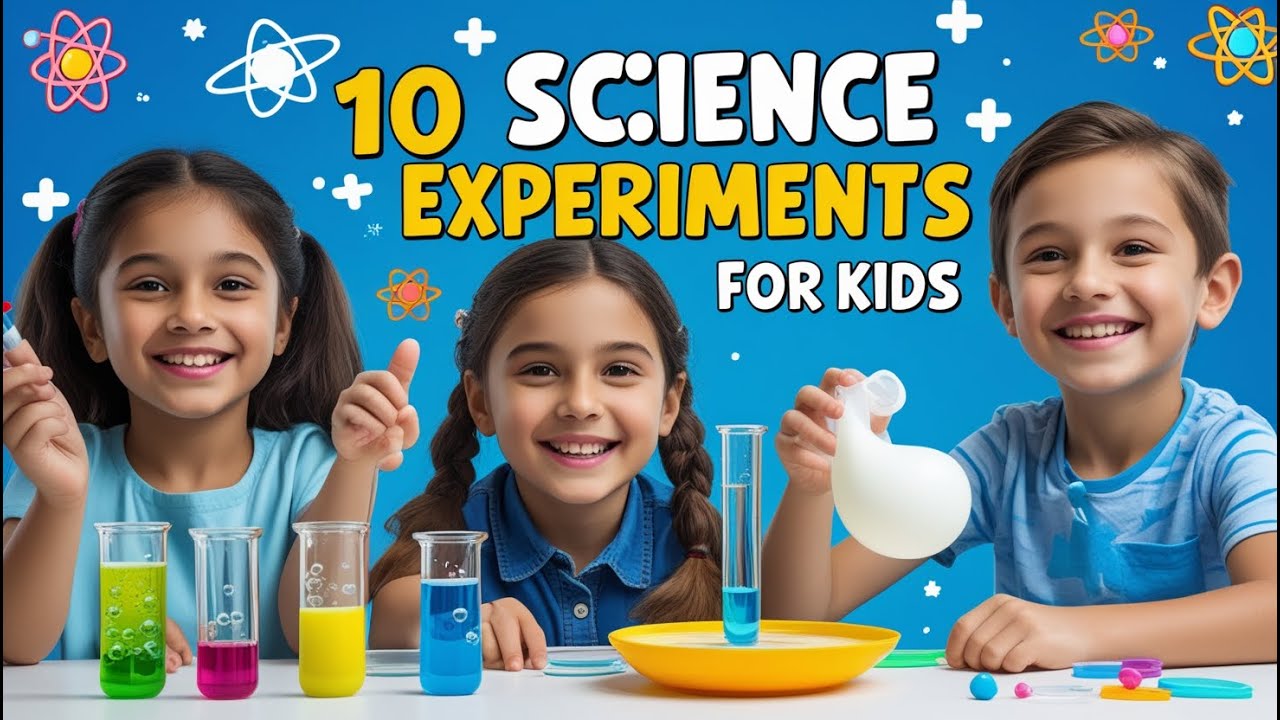 FUN & GAMES | 10 SIMPLE SCIENCE EXPERIMENTS TO HAVE FUN WITH FRIENDS AT ...