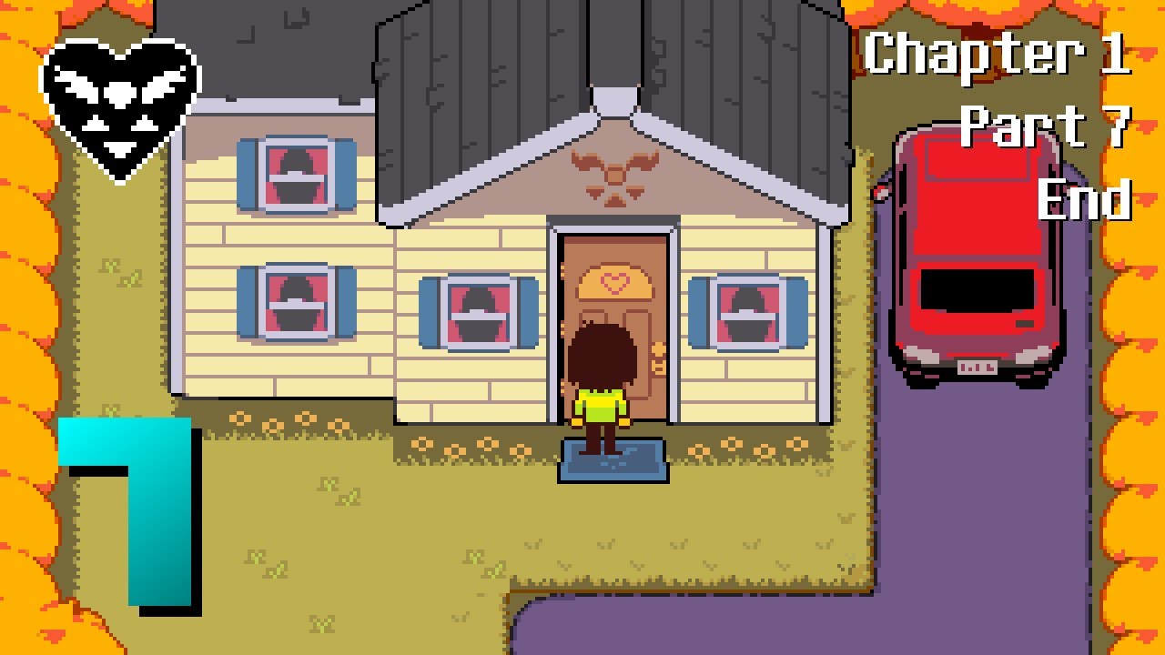 THE TOWN OF HOMETOWN | Let's Play Deltarune - Chapter 1 - Part 7 [7 ...