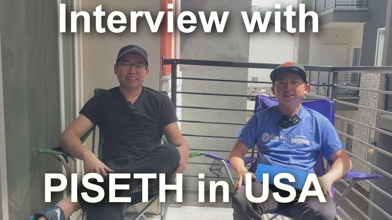 INTERVIEW WITH PISETH about Living in USA and DVLOTTERY - YouTube