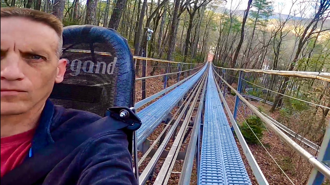 Georgia Mountain Coaster - Helen, Georgia - YouTube
