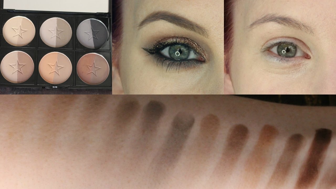 Makeup Obsession Brow Shadows - Swatch, Demo & Review! - YouTube