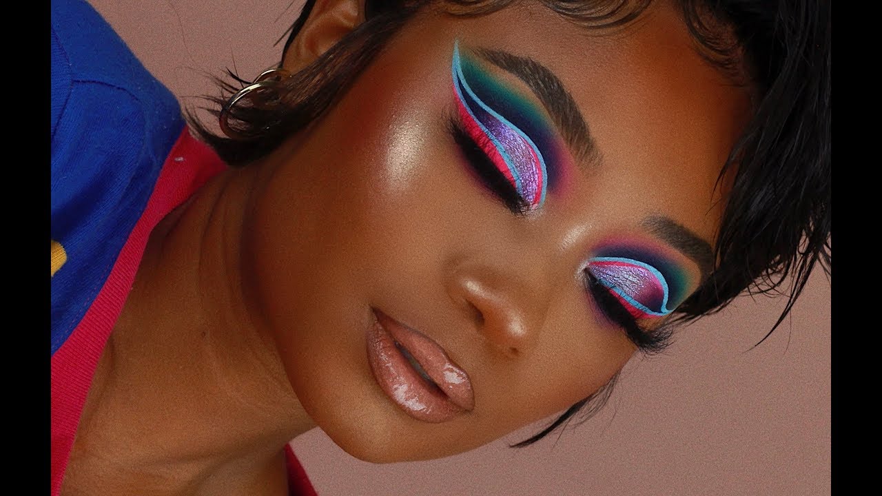 Pixie Cut + Ombre Double Cut Crease Makeup Look | Virgo Hair Company ...