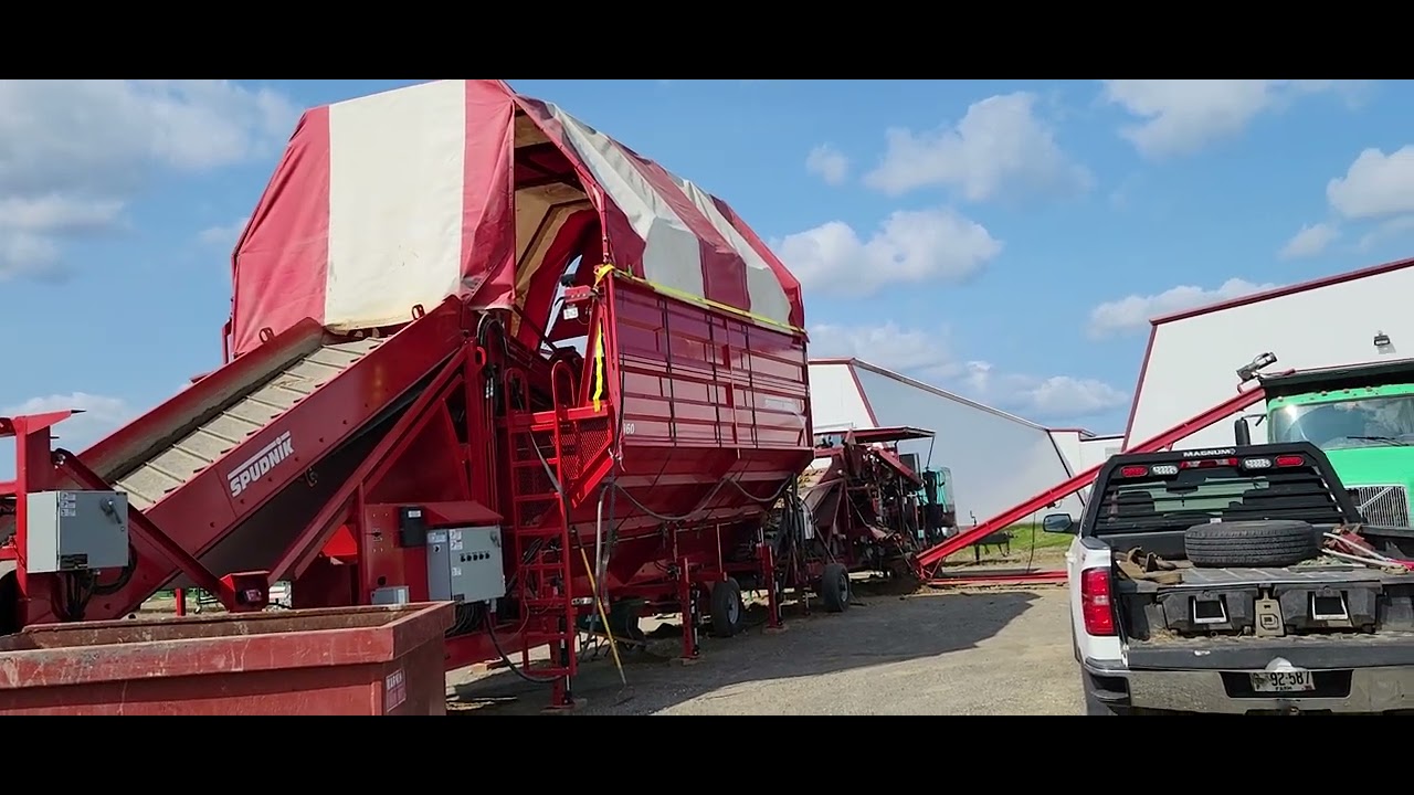 2023 Potato Harvest Season Exeter, Maine - YouTube