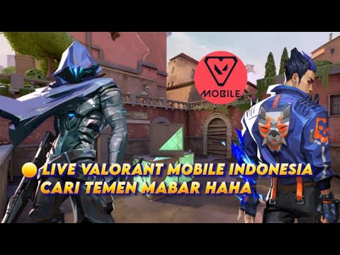 🔴 LIVE VALORANT MOBILE - MENCOBA UNTUK JADI PROPLAYER VALO MOBILE 😂 ...