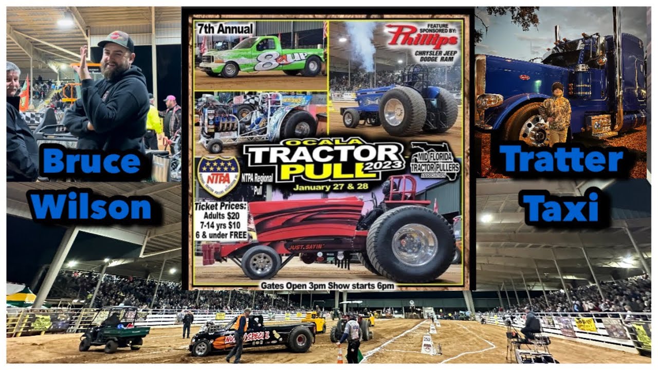 Insane Tractor Pulls! - NTPA Ocala Florida + Bruce Wilson - YouTube