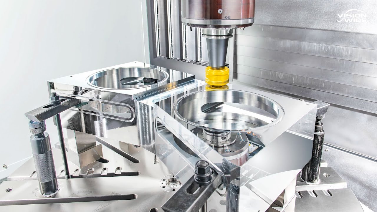 ASM Series-Chamber machining 腔體切削【Vision Wide | CNC milling machine ...