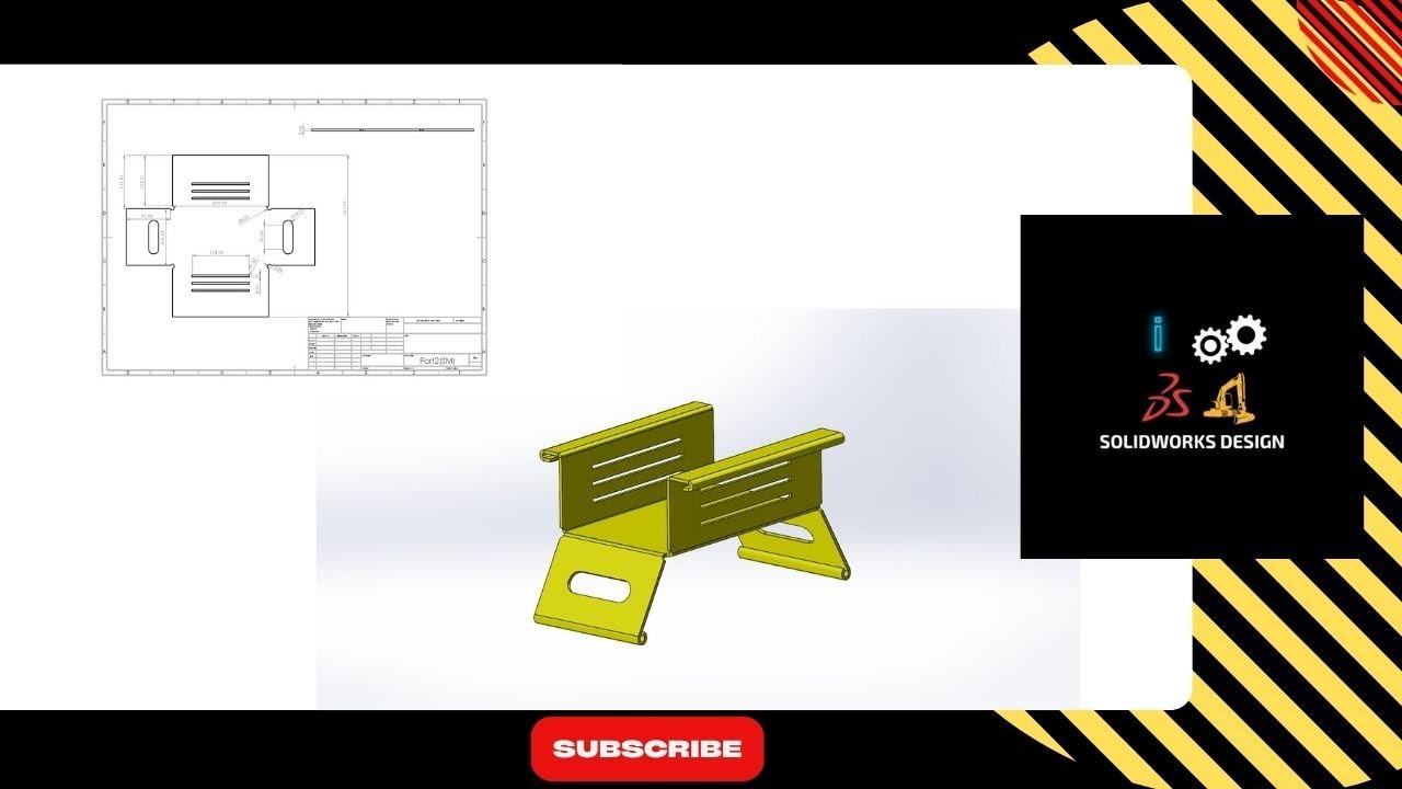 Solidworks Sheet Metal Design - YouTube