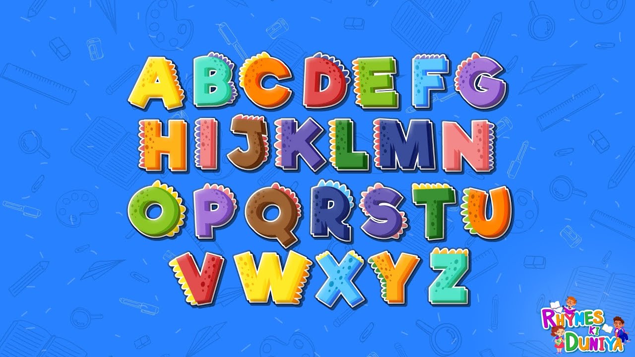 ABC Song Learn English | Alphabet Rhymes | ABCD in English | Alphabet ...
