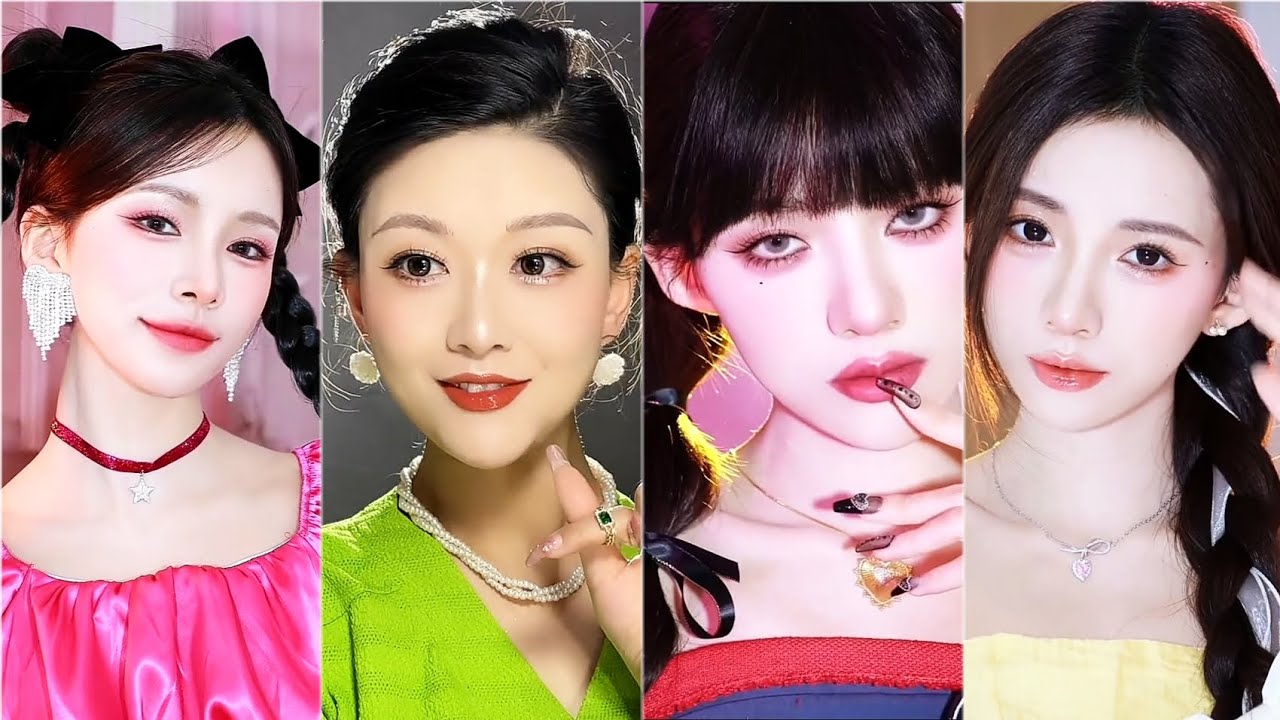 Amazing Chinese Makeup Tutorial #beauty #makeup #makeuponly # ...