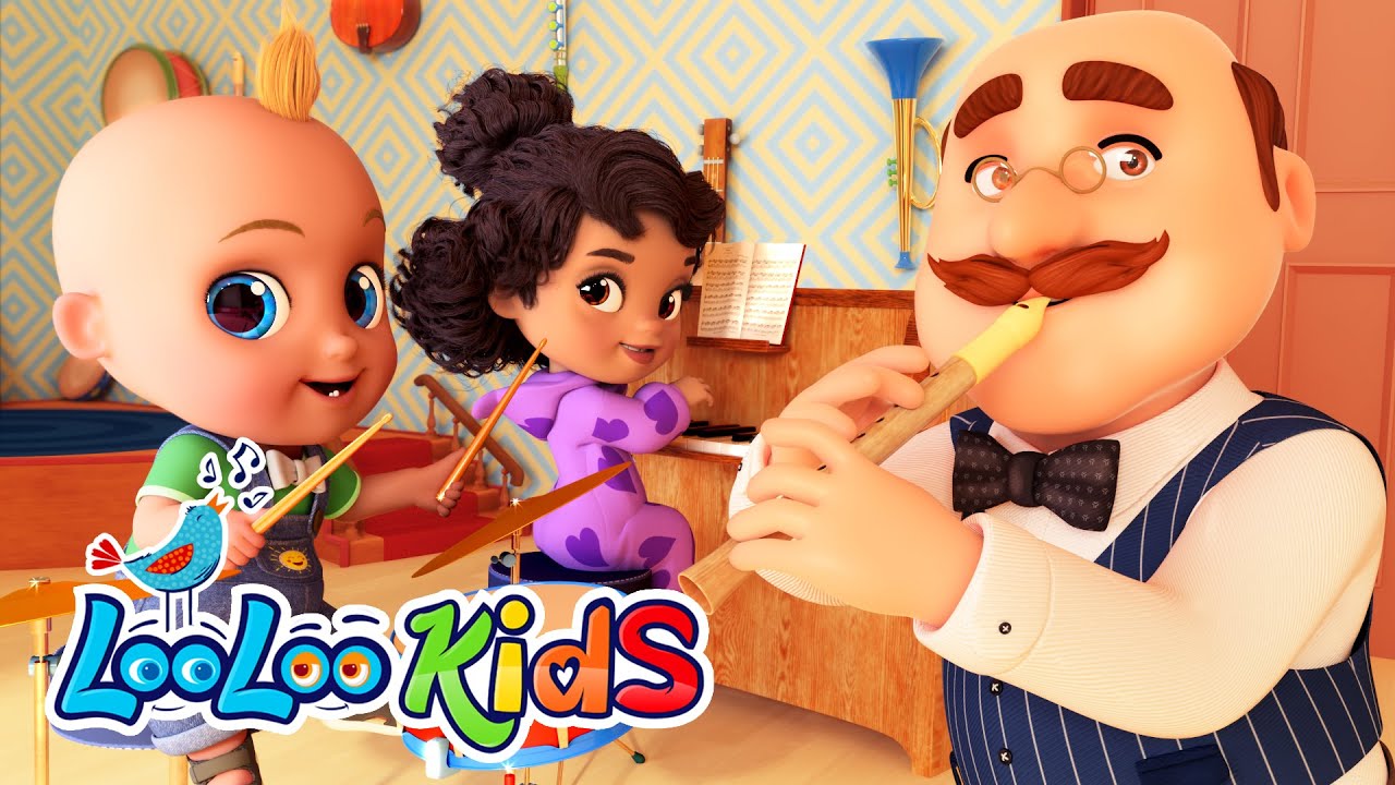 Musical Instruments and When I`m Upset | Children's Song and Nursery ...