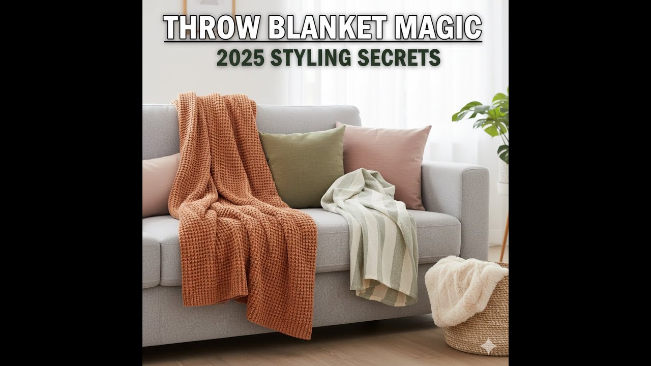 “2025 Throw Blanket Trends: Transform Your Sofa with Cozy Style ...