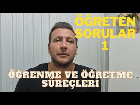 Uzman Öğretmenlik Sınavı Modül 1 Soru Çözümü