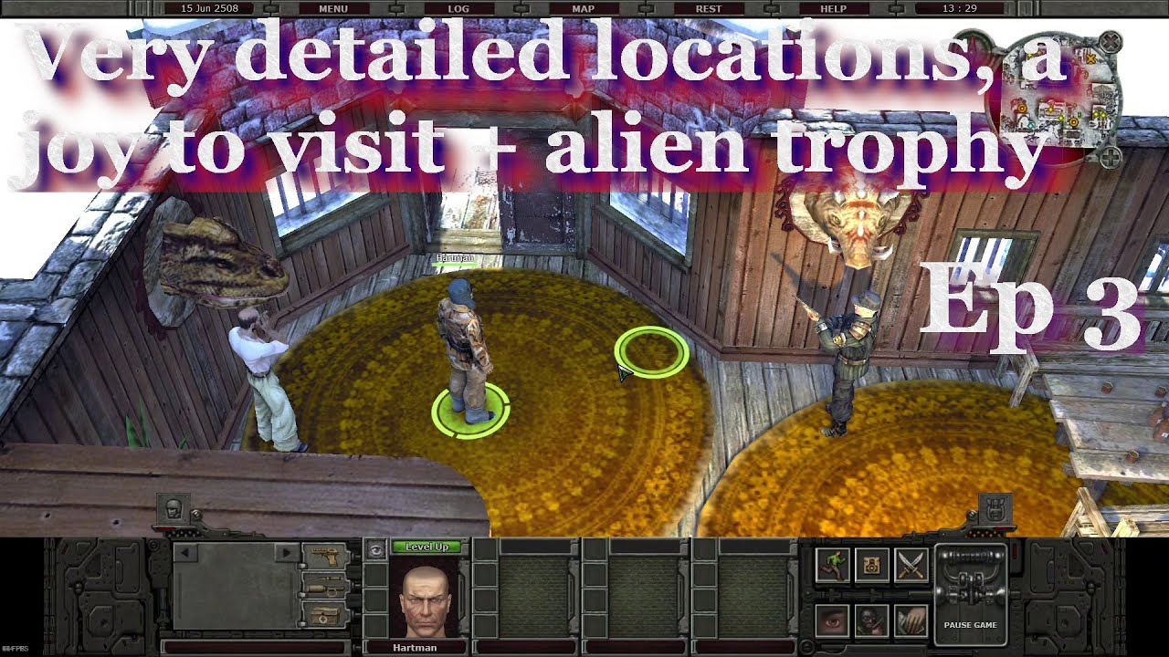 Planet Alcatraz 2 gameplay - English patch mod - Canteen and Bar are ...