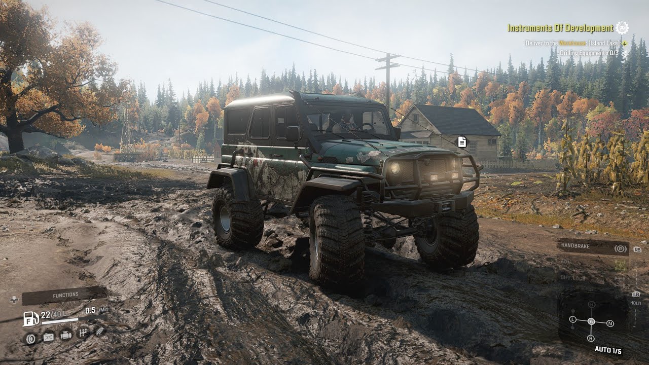 KHAN 39 Marshall Offroad | SnowRunner Gameplay - YouTube