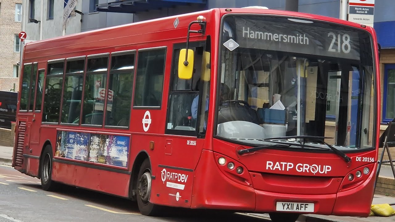 *XFE Gearbox* | RATP DE20156 YX11AFF Bus Route 218 | ADL Enviro 200 ...