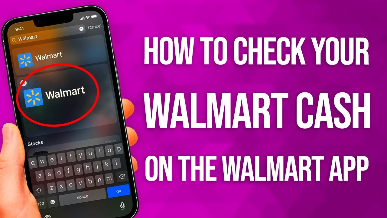 How To Check Your Walmart Cash On The Walmart App: Quick Guide! - YouTube
