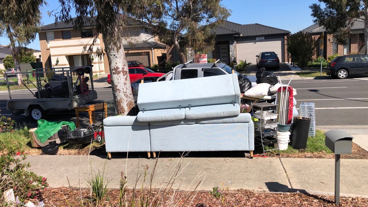 Crazy Curbside Spring Cleaning! - YouTube