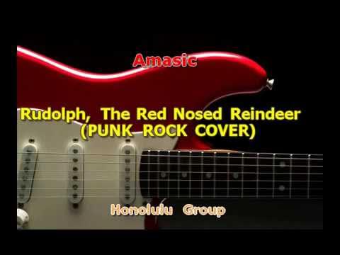 Rudolph, The Red Nosed Reindeer PUNK ROCK COVER KARAOKE - YouTube