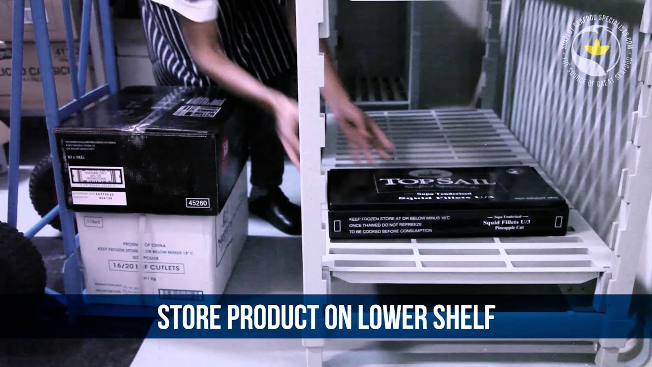 Frozen Seafood Receiving and Storage - YouTube