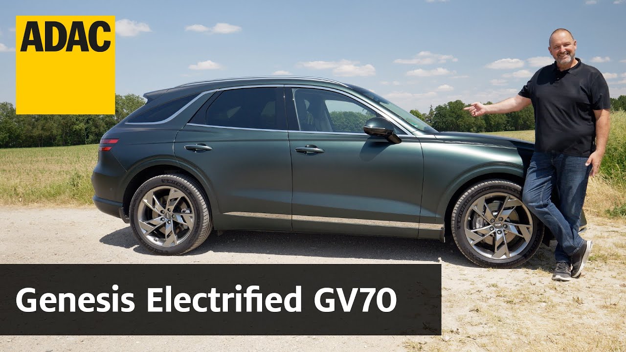 Genesis Electrified GV 70: Elektro-SUV mit 800-Volt-Technik | ADAC ...