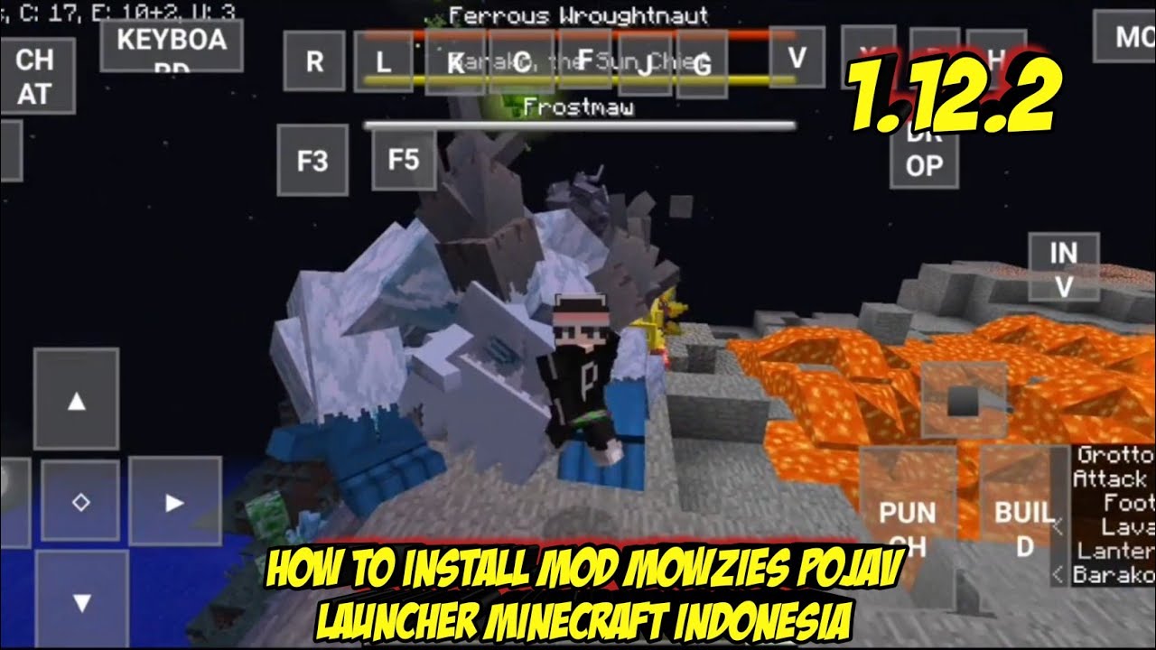 How to Install Mod Mowzies Pojav Launcher Minecraft indonesia - YouTube