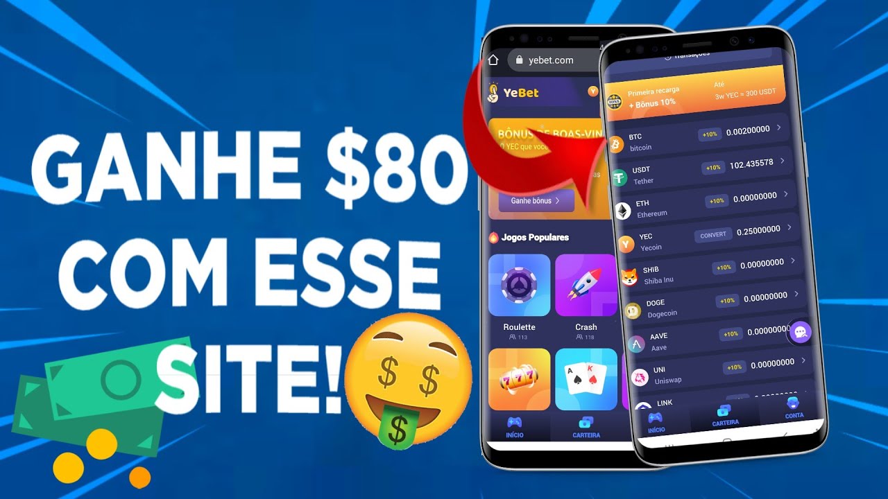 COMO GANHAR $80 COM ESSE SITE! - Yebet - YouTube